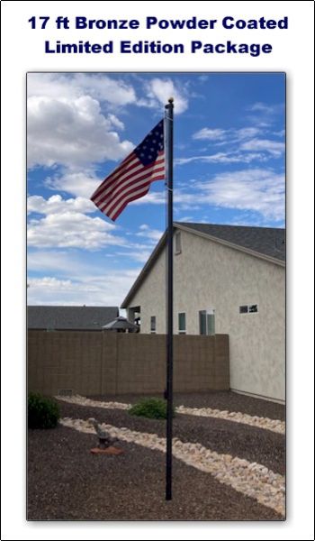 Installed Flagpole Packages Made in USA Offered by Prescott Flags