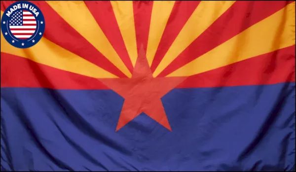 Arizona State Flags - Made in USA Offered by Prescott Flags